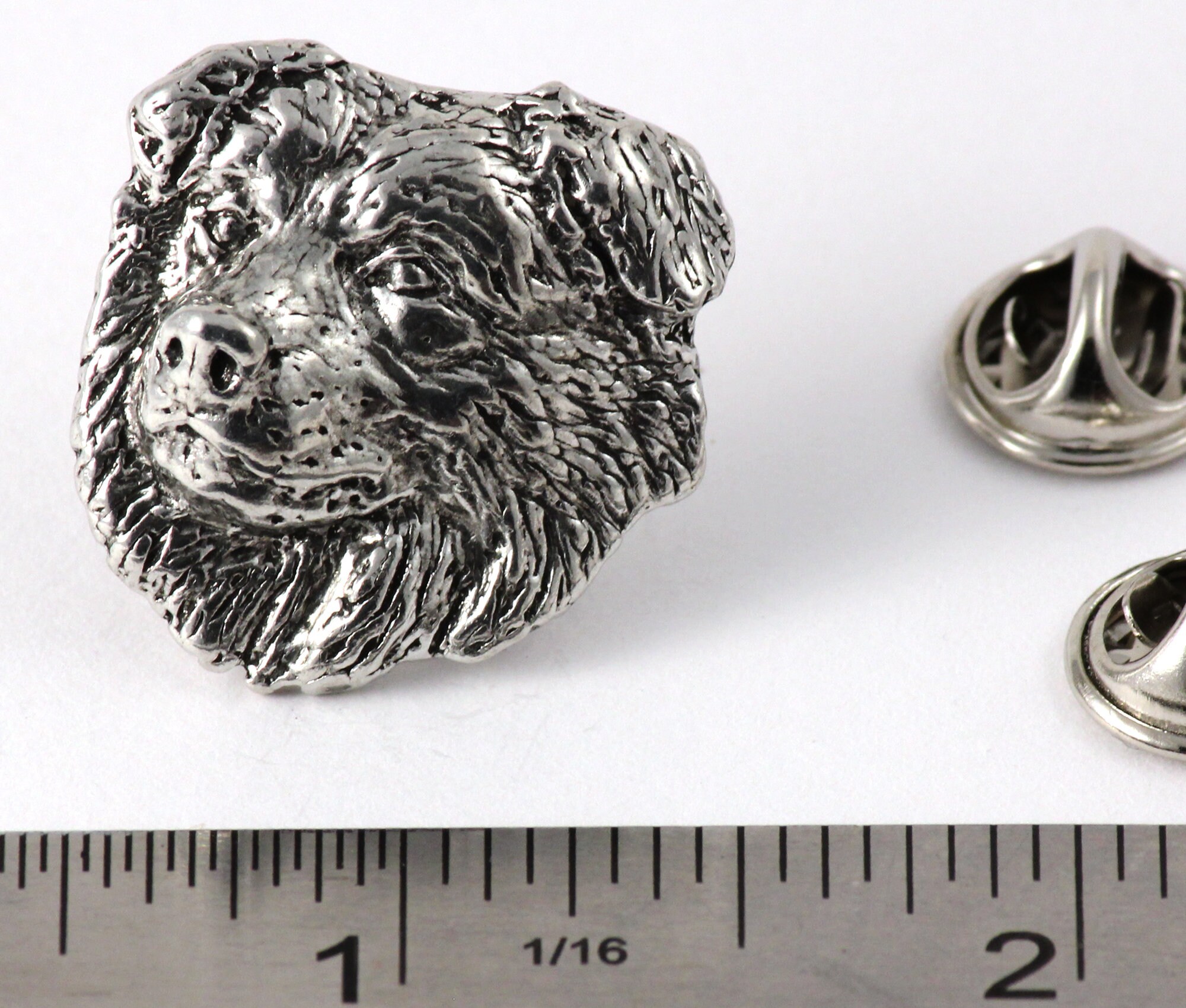 Creative Pewter Designs Border Collie Dog Pewter Lapel Pin or | Etsy