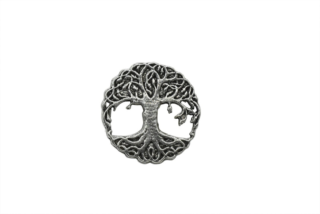 Viking Tree of Life Pin, Norse, Nordic, Spiritual, Mythical, Gothic ...