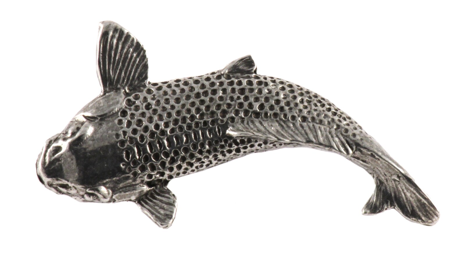 Creative Pewter Designs Koi Fish Pewter Lapel Pin or Magnet F111 - Etsy