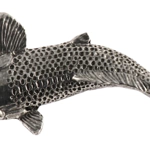 Creative Pewter Designs Koi Fish Pewter Lapel Pin or Magnet F111 - Etsy