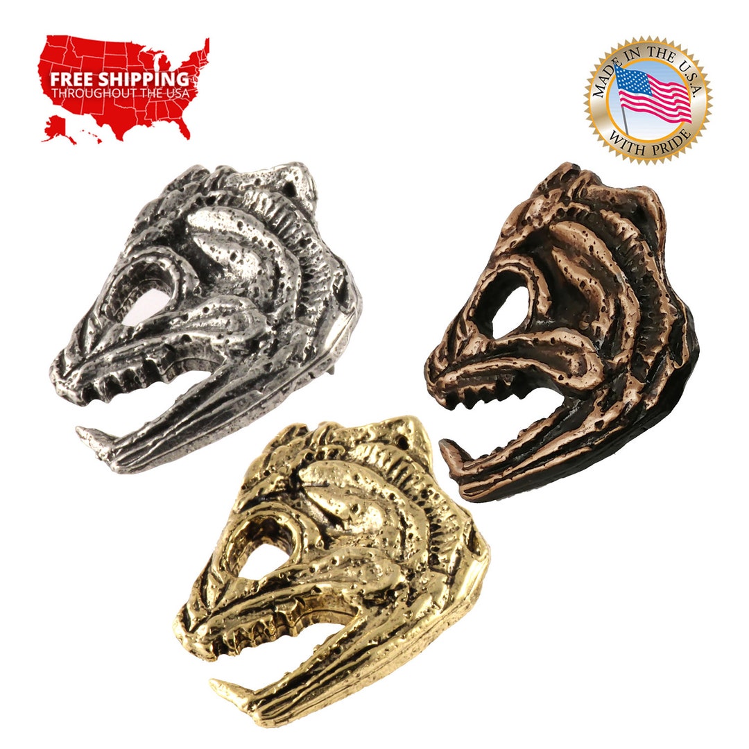 Creative Pewter Designs Skeleton Fish Pewter Lapel Pin or Magnet F112 ...