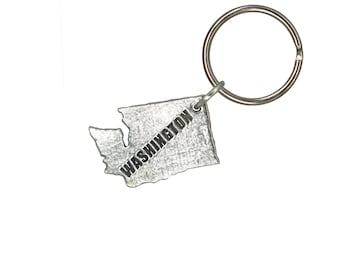 Monogram Cutout Keychain With Circle Font or Vine Font - Etsy