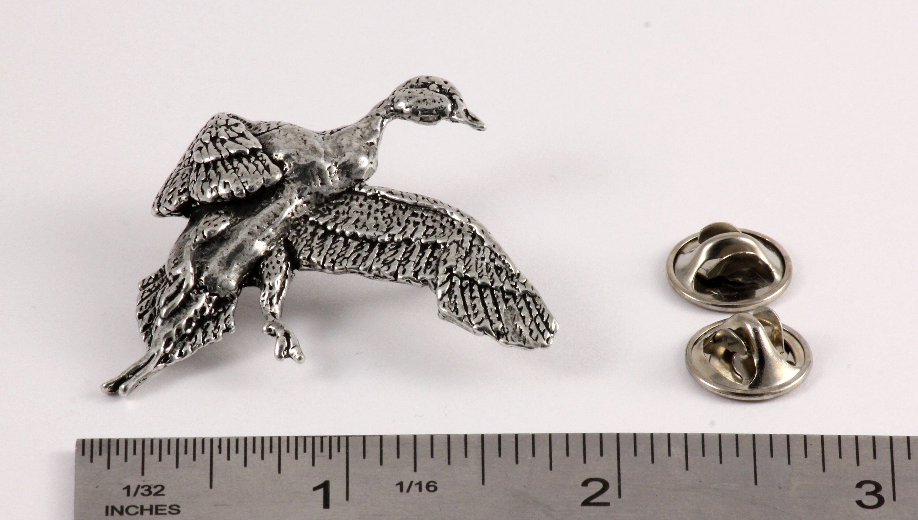 Creative Pewter Designs Pintail Duck Flying Right Bird Pewter | Etsy