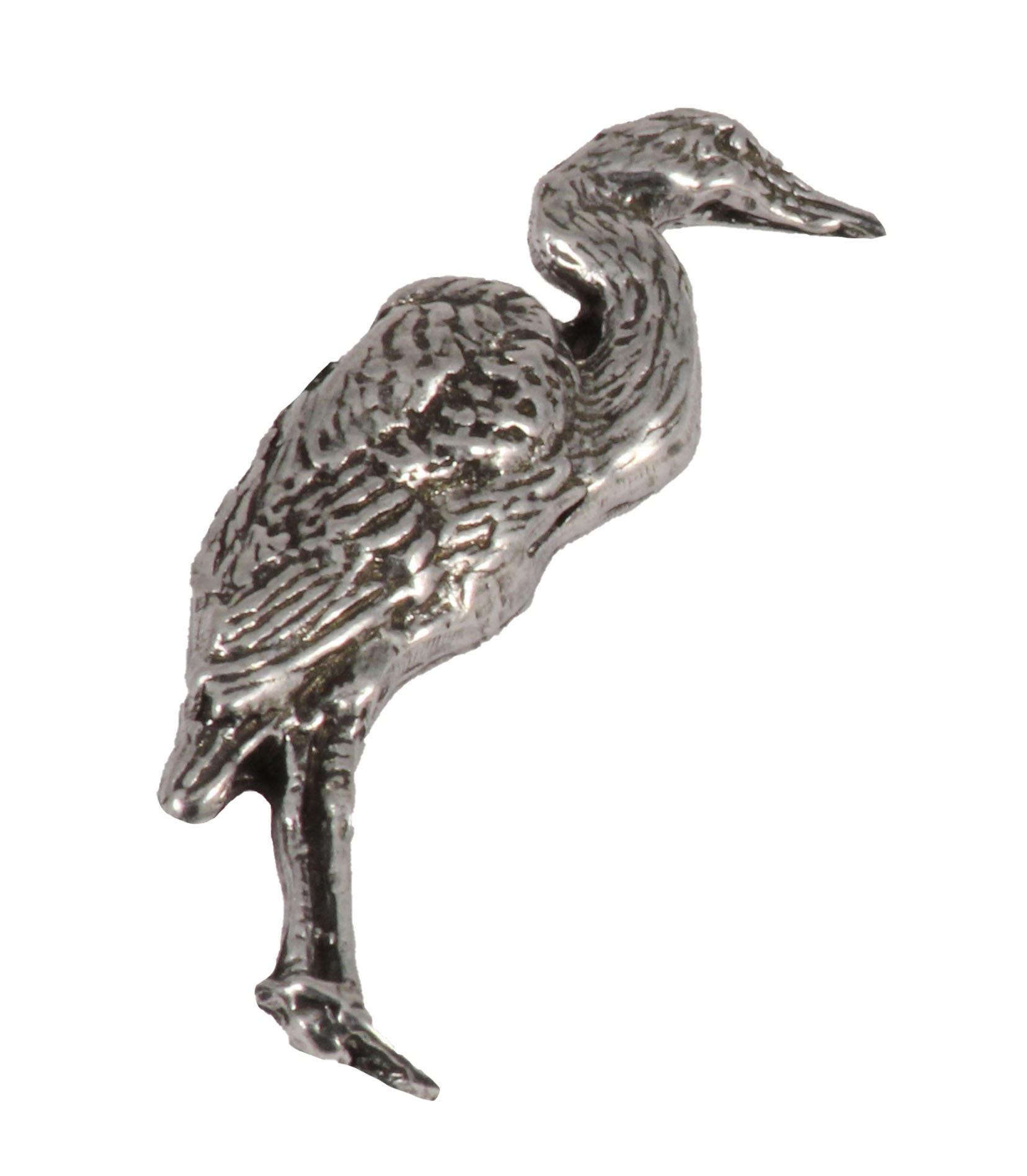 Creative Pewter Designs Great Blue Heron Standing Bird Pewter - Etsy