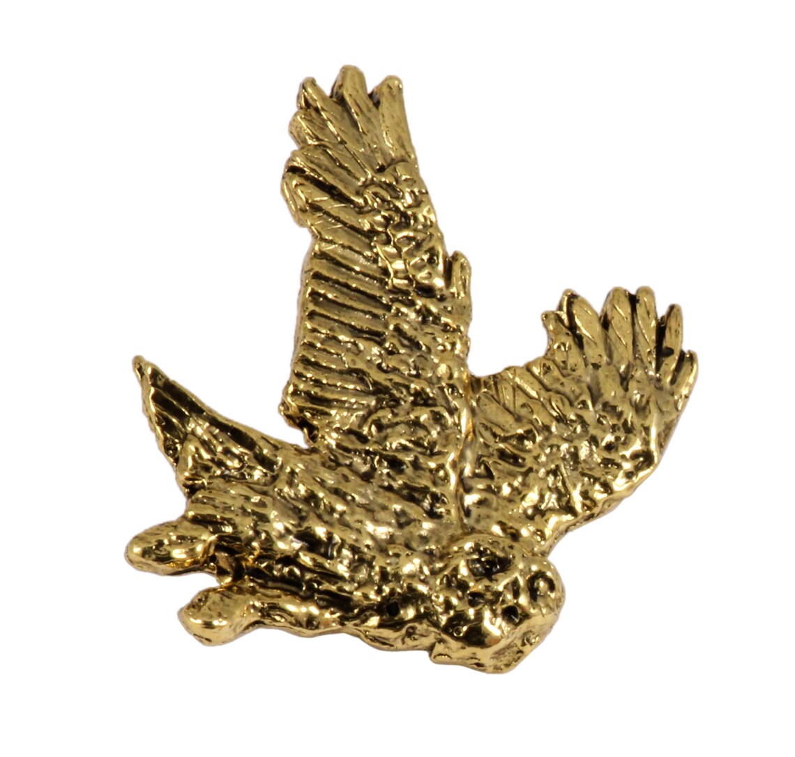 Creative Pewter Designs Snowy Owl Bird Pewter Lapel Pin Brooch, B069 - Etsy