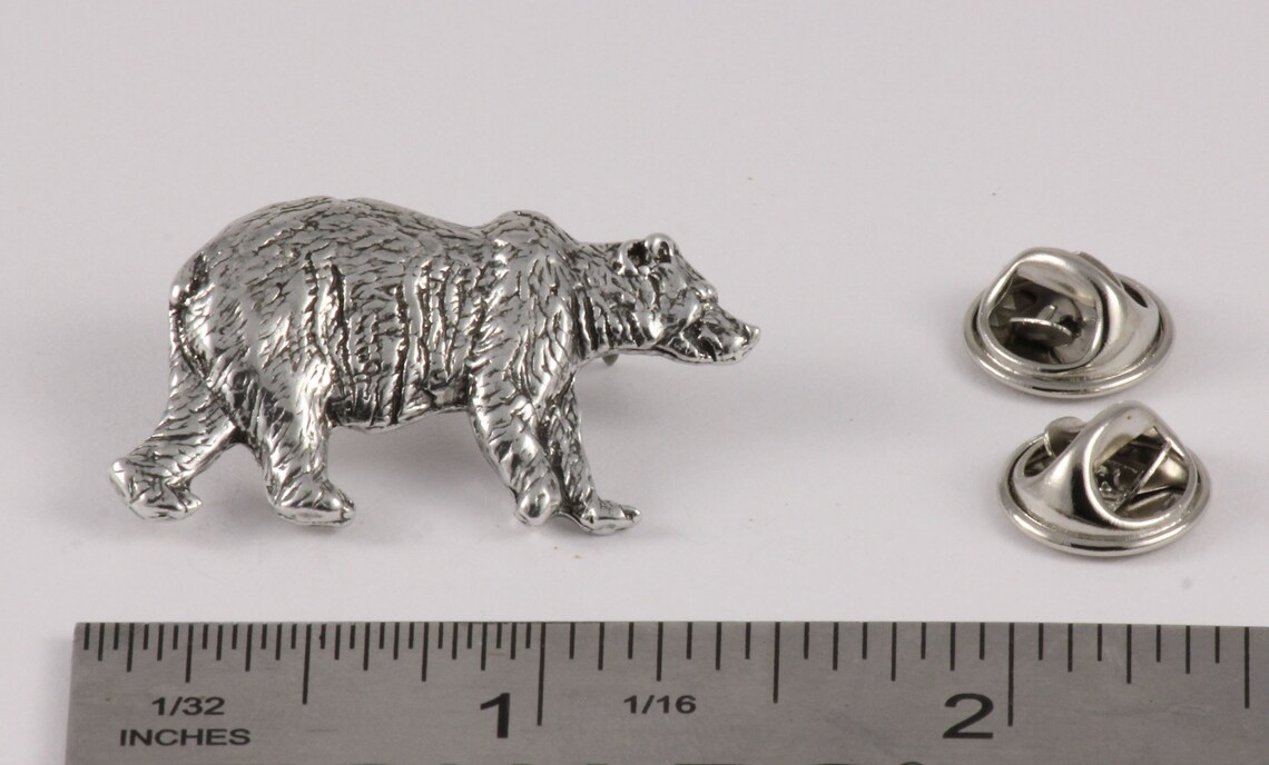 Creative Pewter Designs Grizzly Brown Bear Full Body Pewter | Etsy