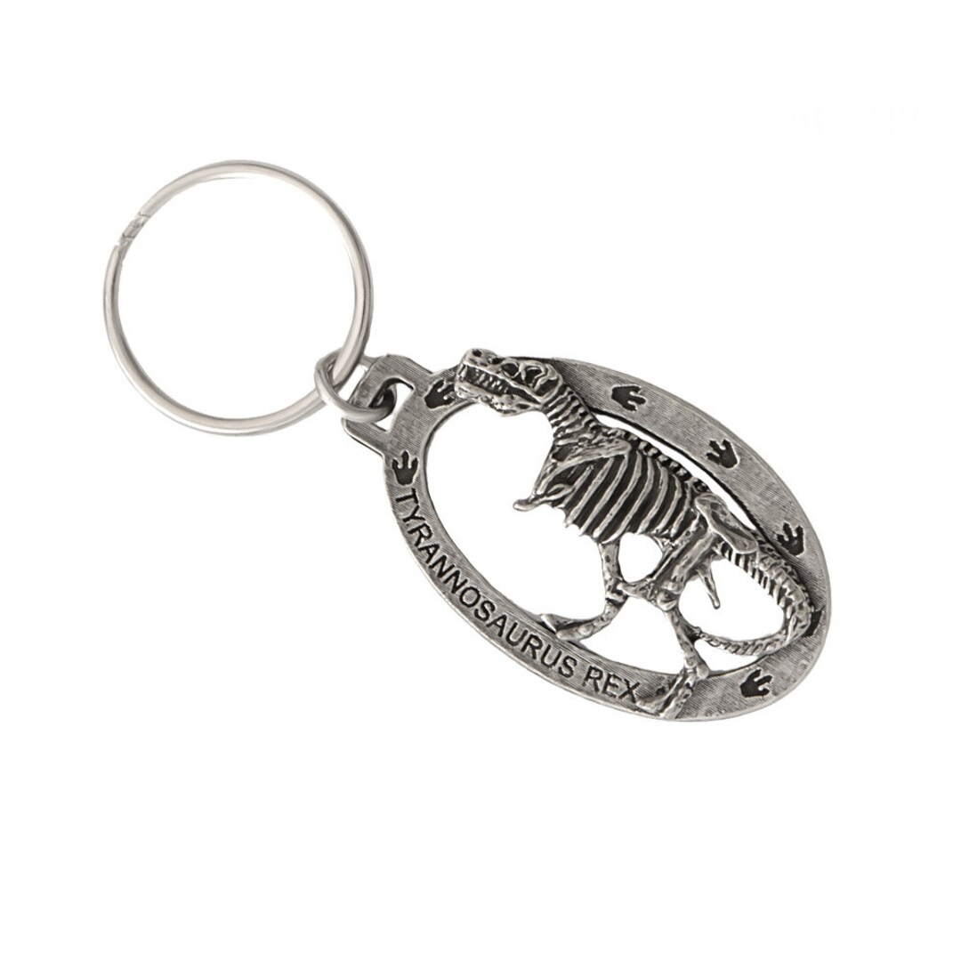 T-rex Skeleton Keychain, A182KC, 2 Inches, Dinosaur, Prehistoric ...