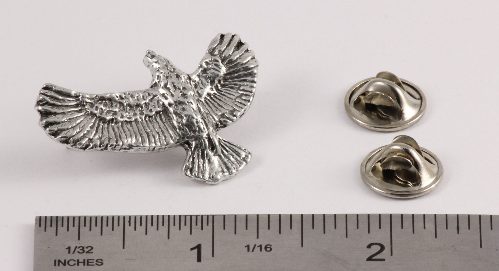 Creative Pewter Designs Red-tailed Hawk Bird Pewter Lapel Pin - Etsy