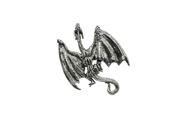 Dragon Climbing Pin Mythical Fire Viking Norse Celtic - Etsy