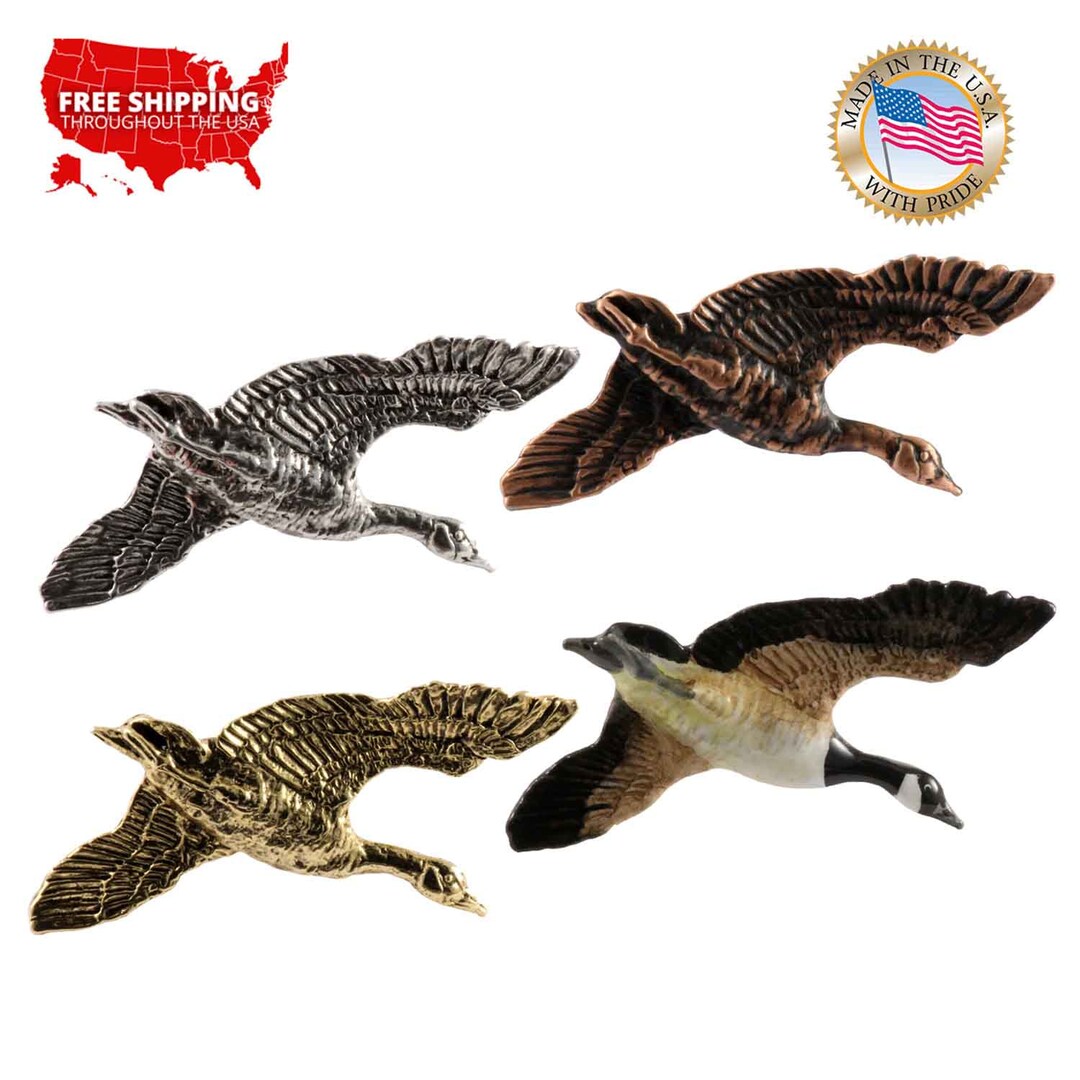 Creative Pewter Designs Canada Goose Honker Bird Pewter Lapel Pin ...