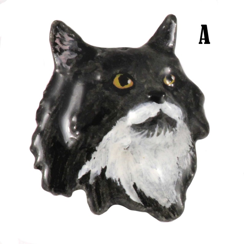 Creative Pewter Designs Maine Coon Cat Pewter Lapel Pin Brooch, C005 - Etsy