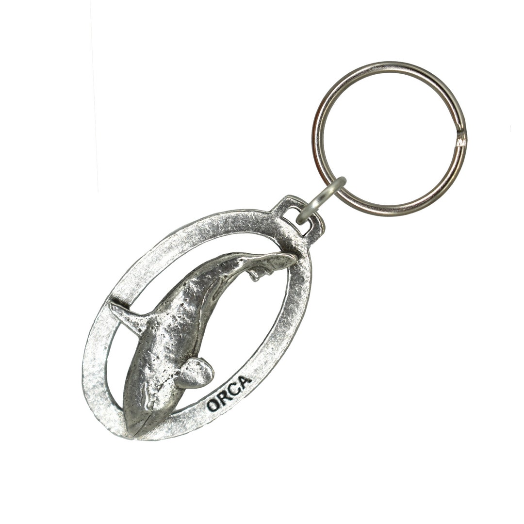 Orca, Killer Whale Keychain, M073KC, 2 Inches, Nature, Ocean, Watching ...