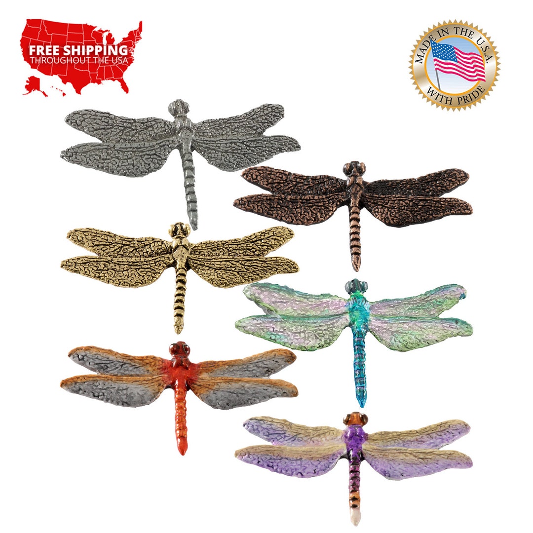 Dragon Fly Pin, Large, Pewter, Dragon, Fly, Bugs, Insects, Lapel, Hat ...