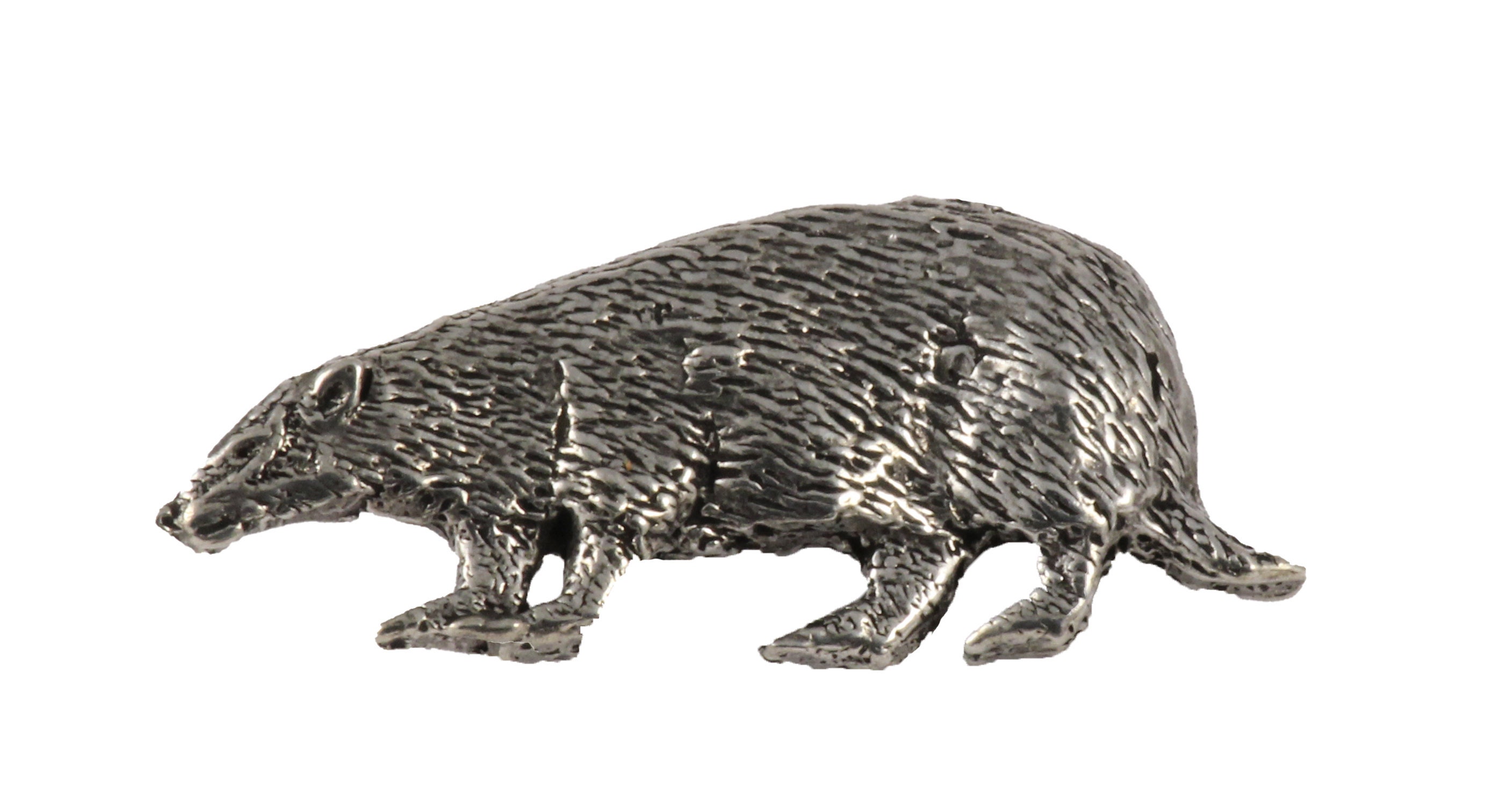Creative Pewter Designs Badger Pewter Lapel Pin or Magnet M160 | Etsy