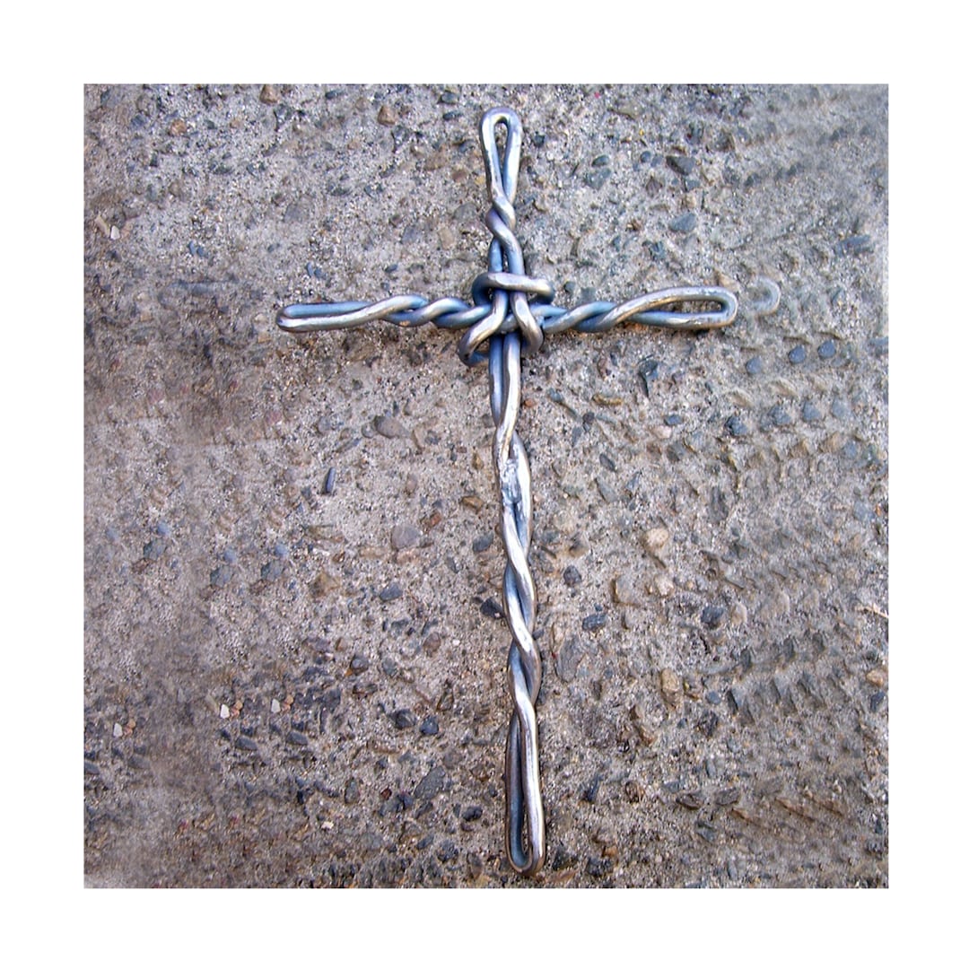 Twisted Wire 2 Ft Cross - Etsy