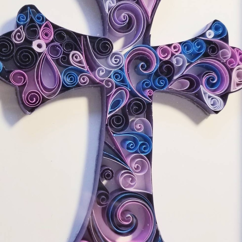 Quilled Cross - Etsy