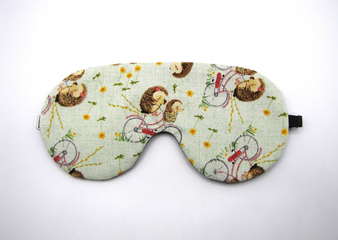 Hedgehog Sleep Mask, Cute Sleeping Mask, Cotton Sleeping Eye Mask, Gift ...