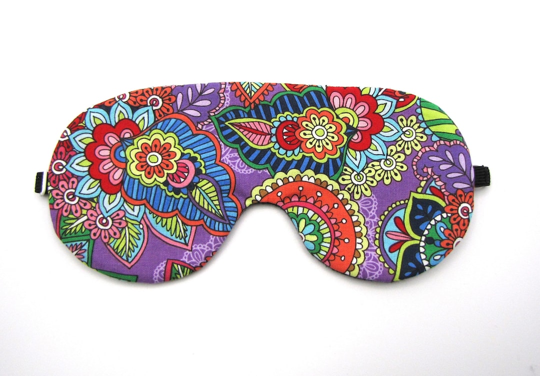 Sleep Mask, Adjustable Strap Sleeping Eye Mask, Colorful Blindfold - Etsy