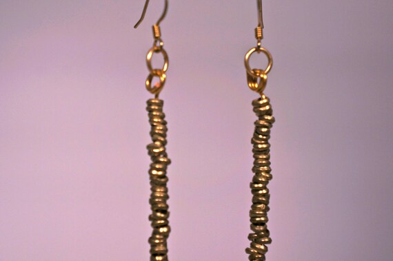 Items similar to Gold Ring Stack Earring on Etsy