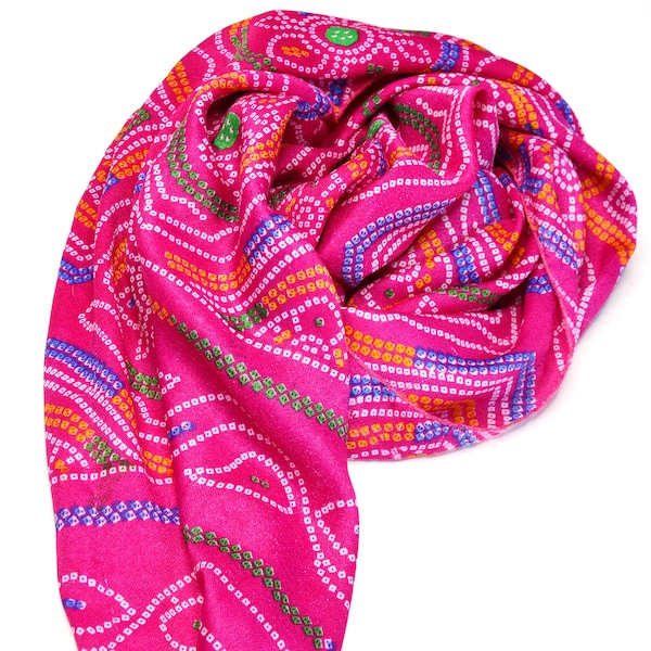 Fuchsia Scarf - Etsy