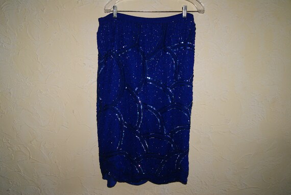 LAURENCE KAZAR Royal Blue Matching Formal Wedding Dre… - Gem