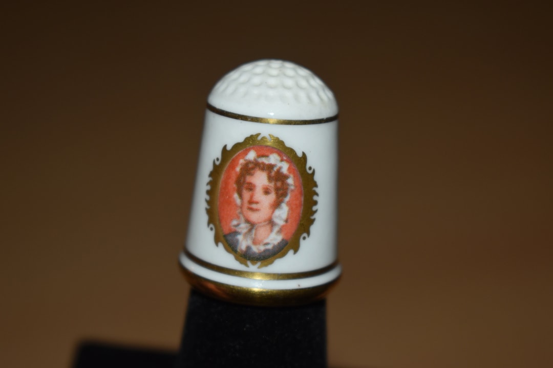 Vintage 1978 Franklin Mint First Ladies Thimble: Martha Randolph ...
