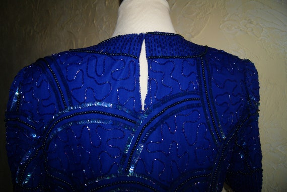 LAURENCE KAZAR Royal Blue Matching Formal Wedding Dre… - Gem
