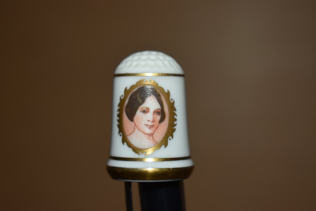 Vintage 1978 Franklin Mint First Ladies Thimble: Betty Bliss Portrait ...