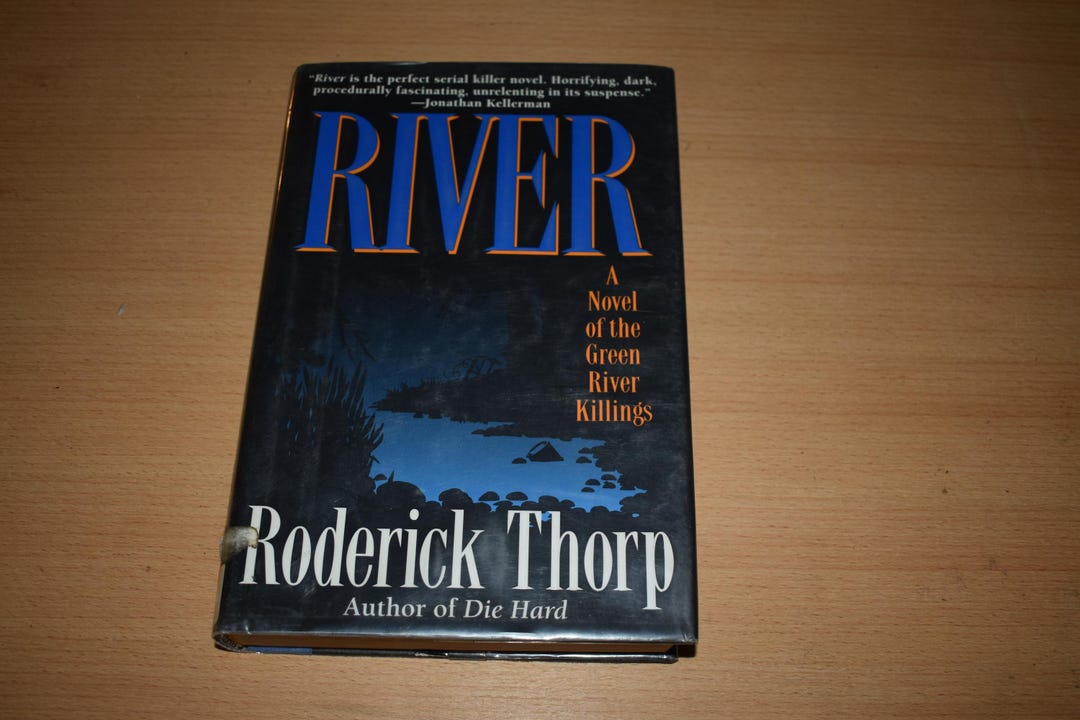 Vintage 1995 River Hardback Book by Roderick Thorp (ex-library Edition ...