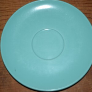 Lot of 5 Vintage Circa 1960s MELMAC Turquoise Tea Cups or Coffee Cups ...