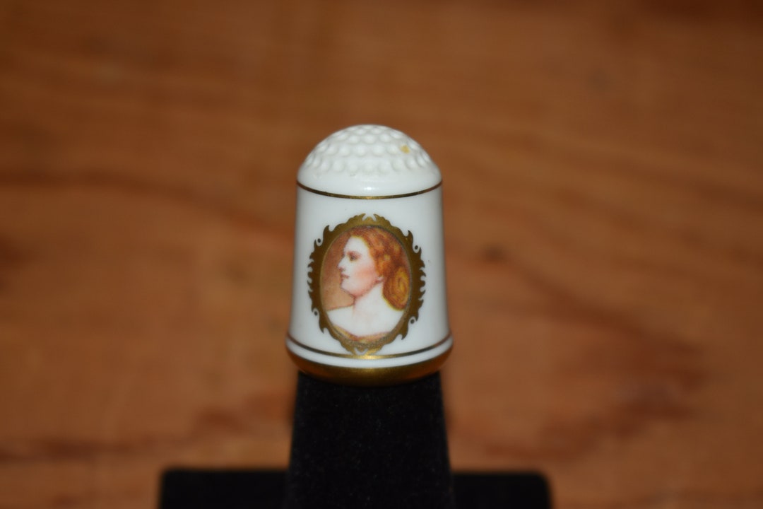 Vintage 1978 Franklin Mint Harriet Lane Thimble: First Ladies Ceramic ...