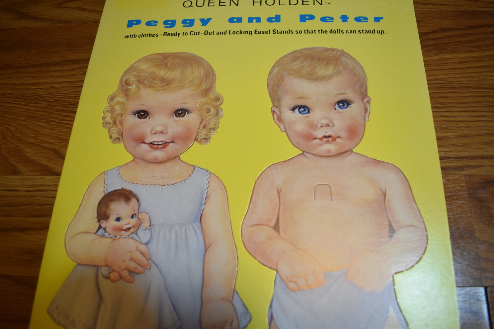 Queen Holden Peggy and Peter Paper Doll Set - 1988 Reprint - Etsy
