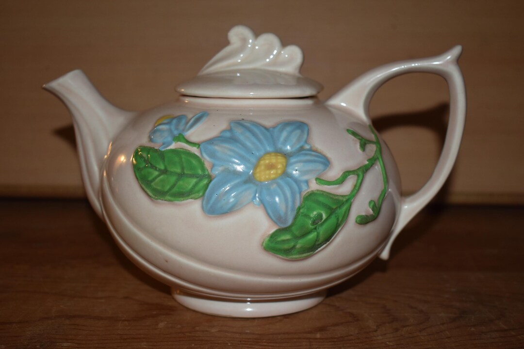 Vintage Mid Century Circa 1950s Hull Art Pottery Teapot With Lid ...
