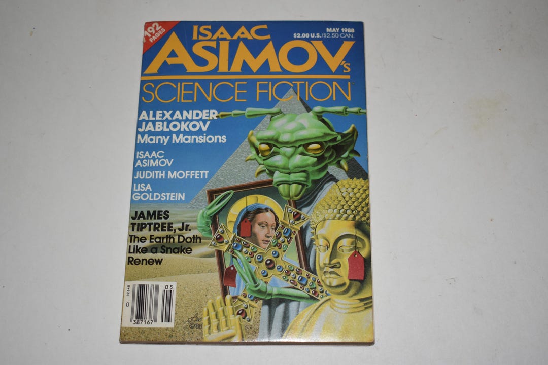 Vintage ISSAC ASIMOV’S Science Fiction Magazine May 1988 Volume 12 ...