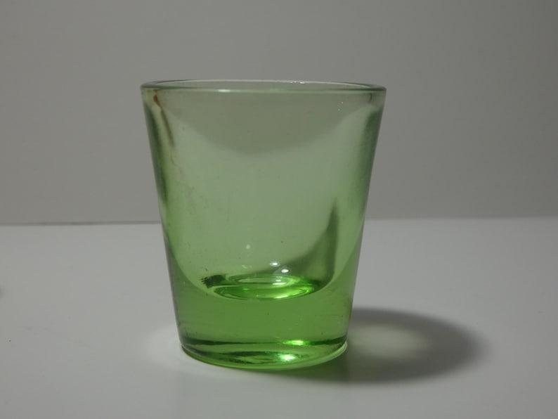 Vintage 1920s to 1930s Green Uranium Glass Vaseline Glassware ...