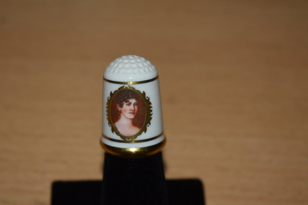 Vintage 1978 Franklin Mint First Ladies Thimble: Elizabeth Monroe ...