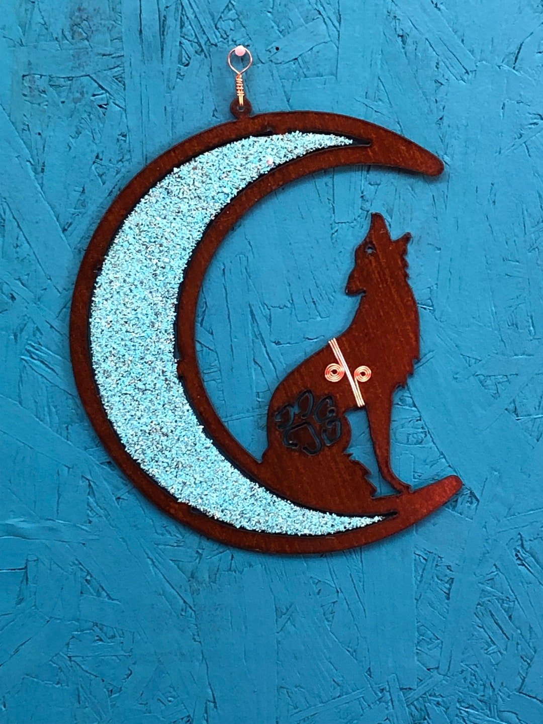 Coyote Crescent Moon - Etsy
