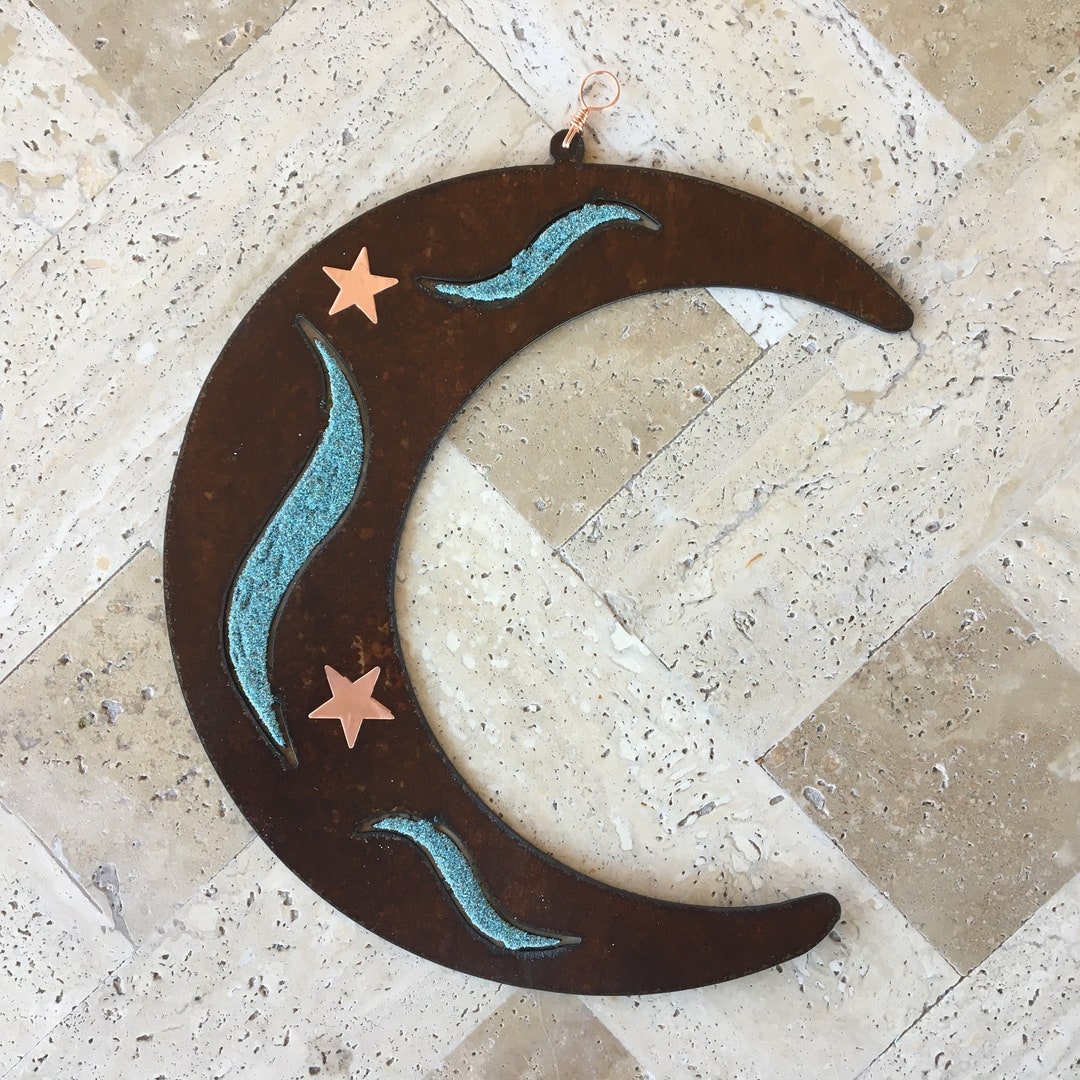 Crescent Moon Wall Hanging - Etsy
