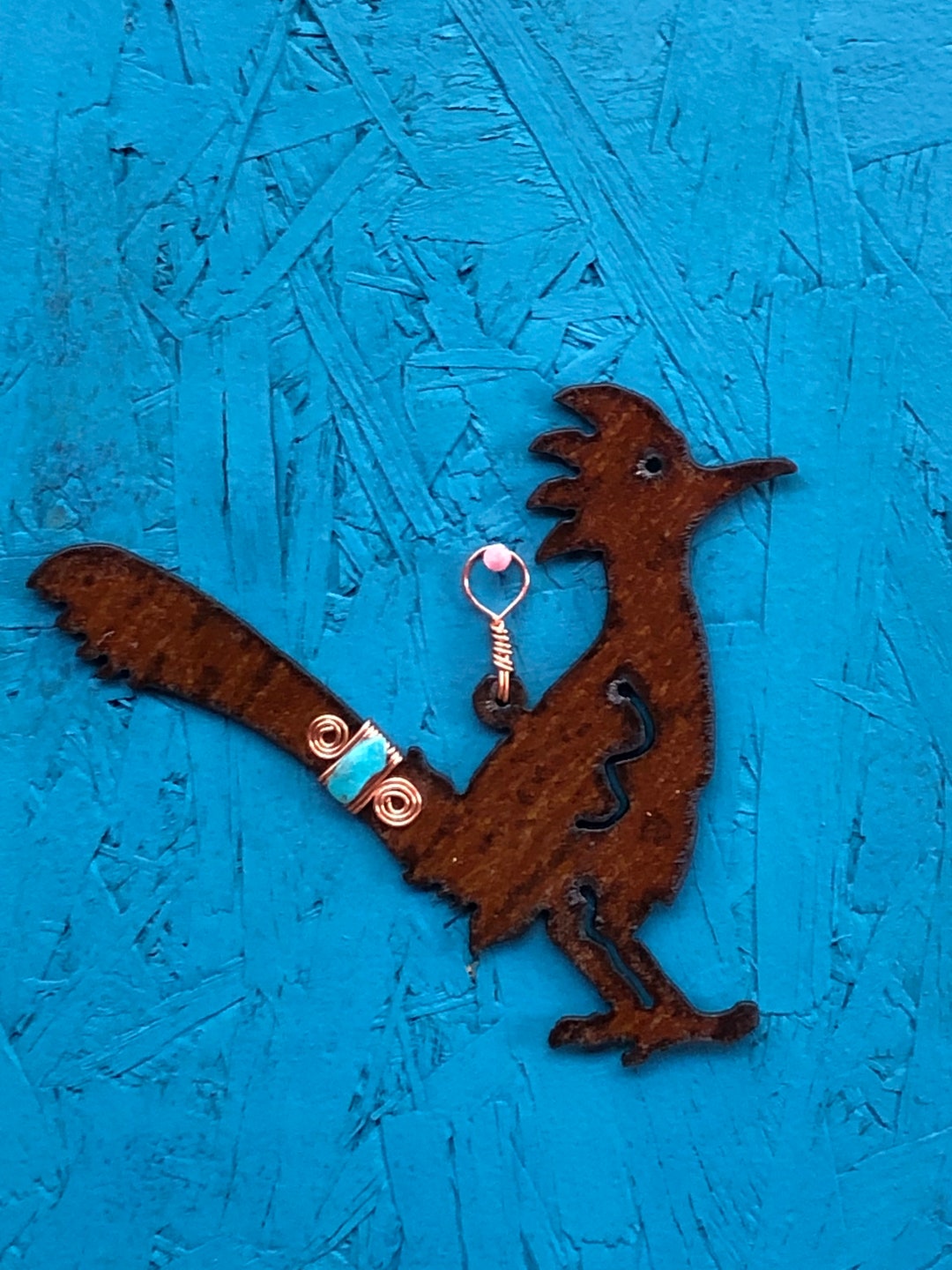 Rusted Metal Roadrunner Ornament and Wall Hanging - Etsy