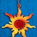 Painted Sun - Etsy
