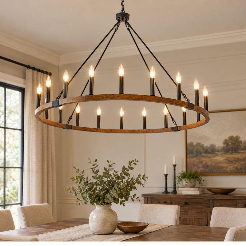 Circular Light Fixture - Etsy