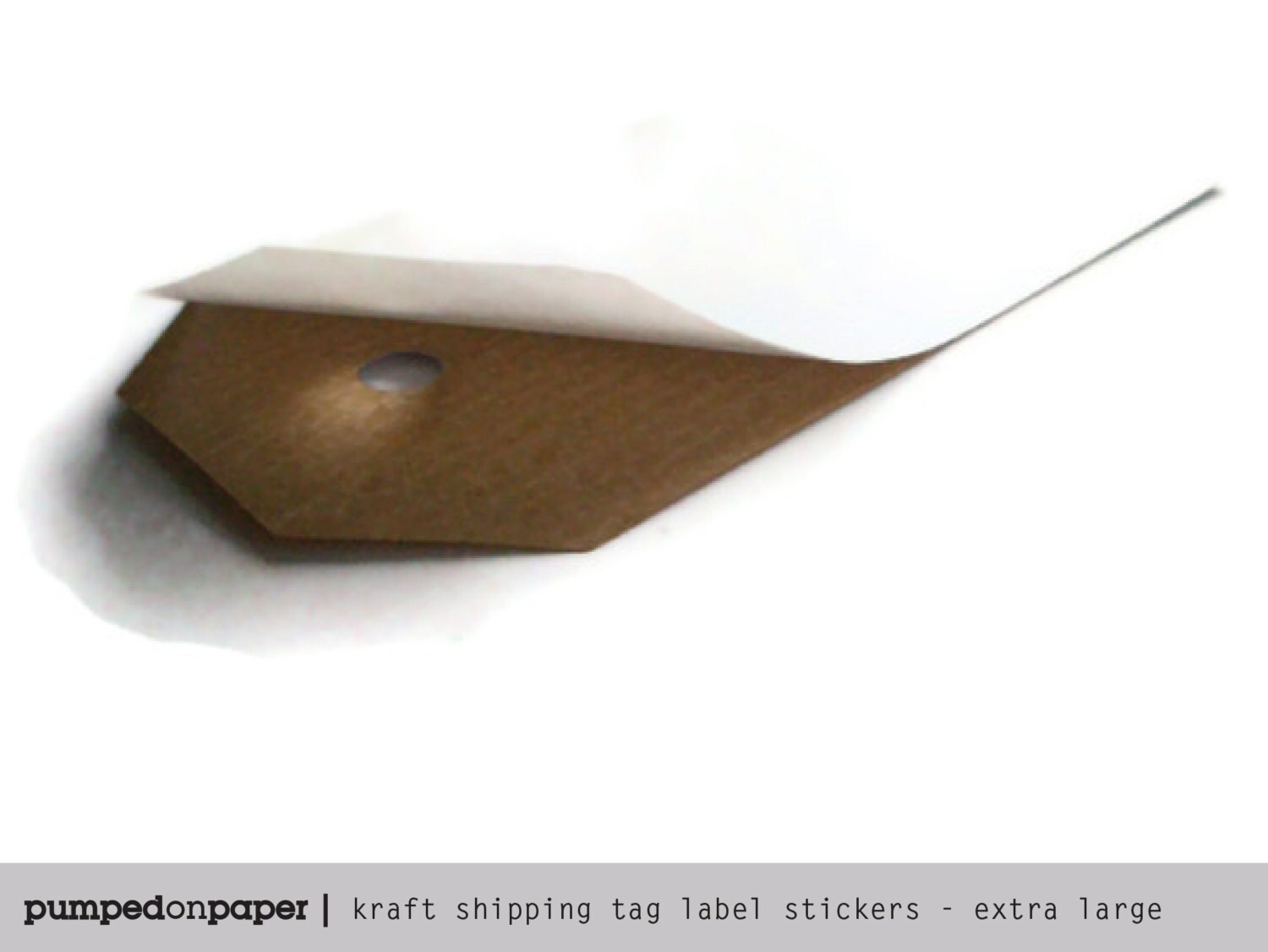 Kraft Shipping Tag Label Sticker Hang Tag Labels Black - Etsy