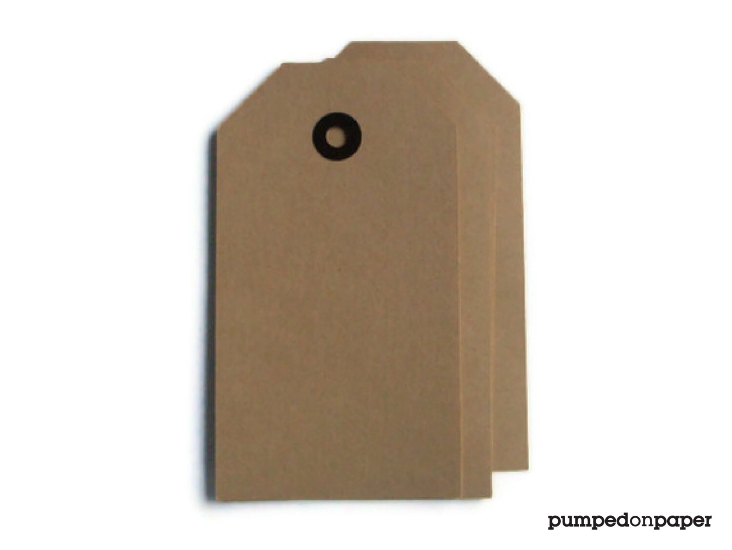 kraft shipping tag label sticker hang tag labels black | Etsy