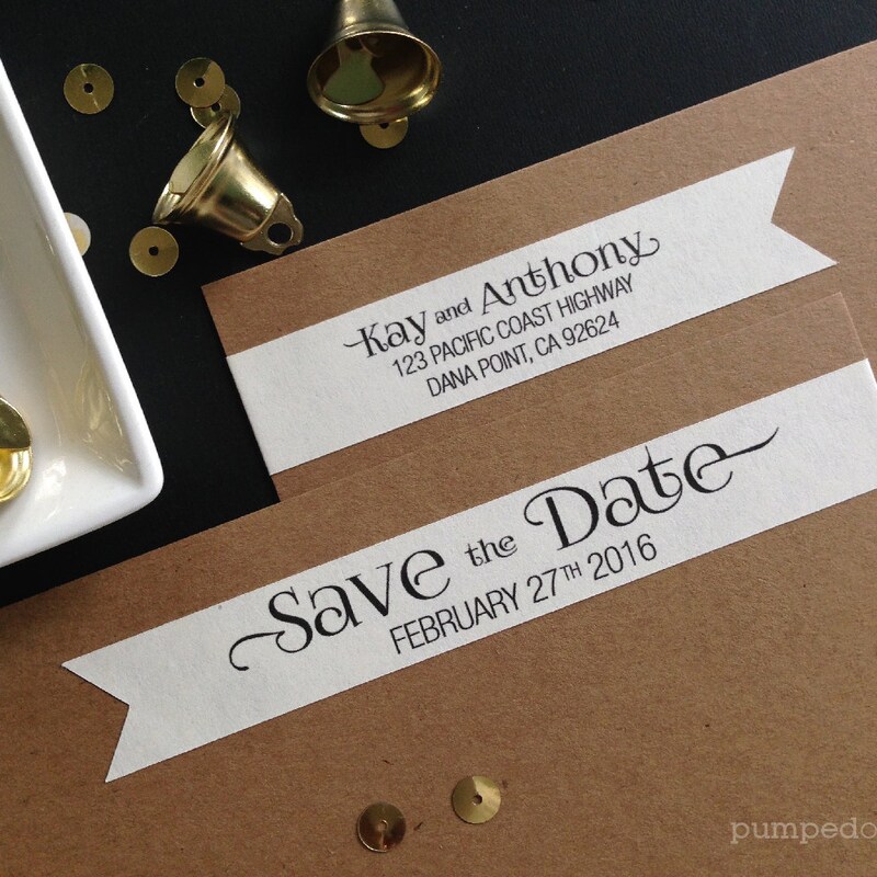 Save the Date Label - Etsy
