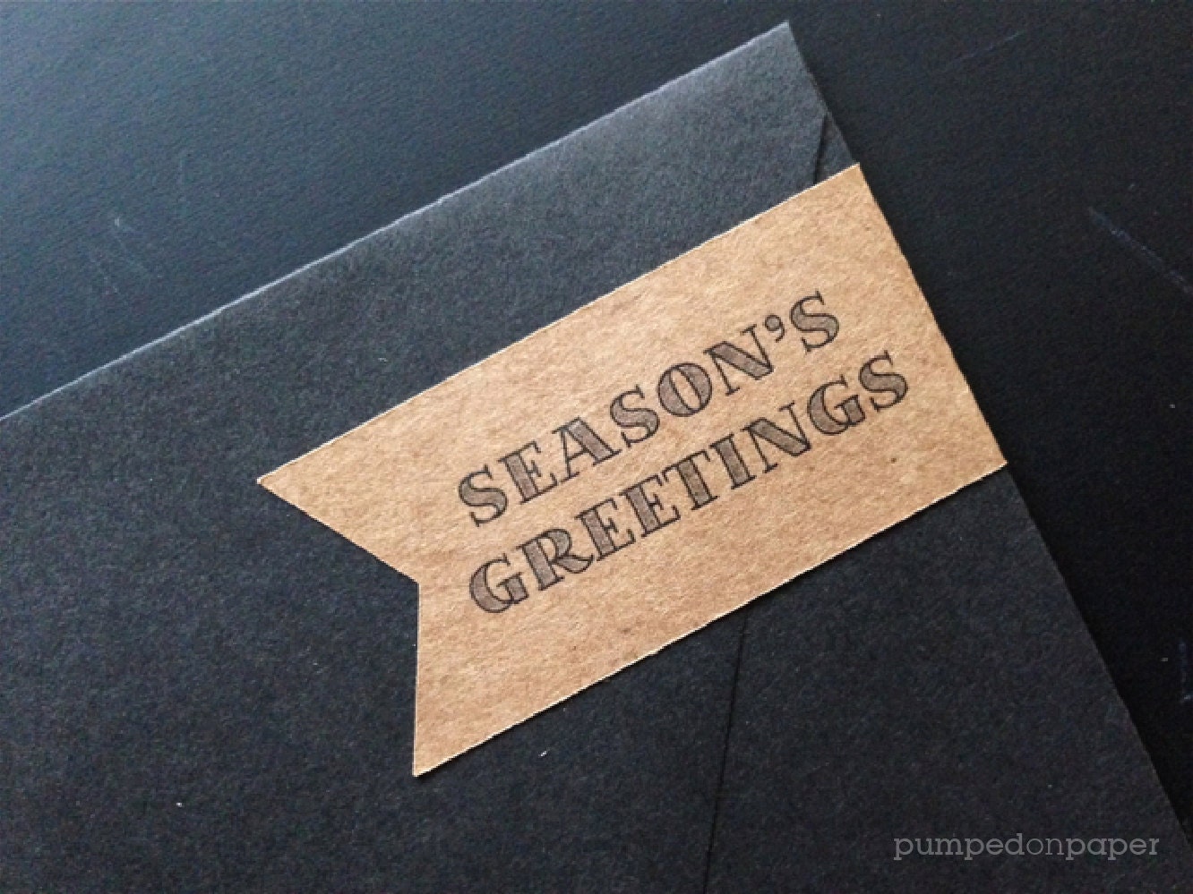 Season's Greetings Personalized Wraparound Return - Etsy