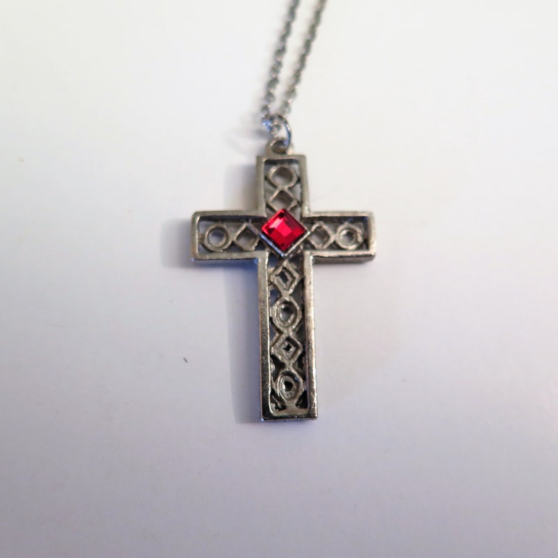Boho Cross Pendant - Etsy