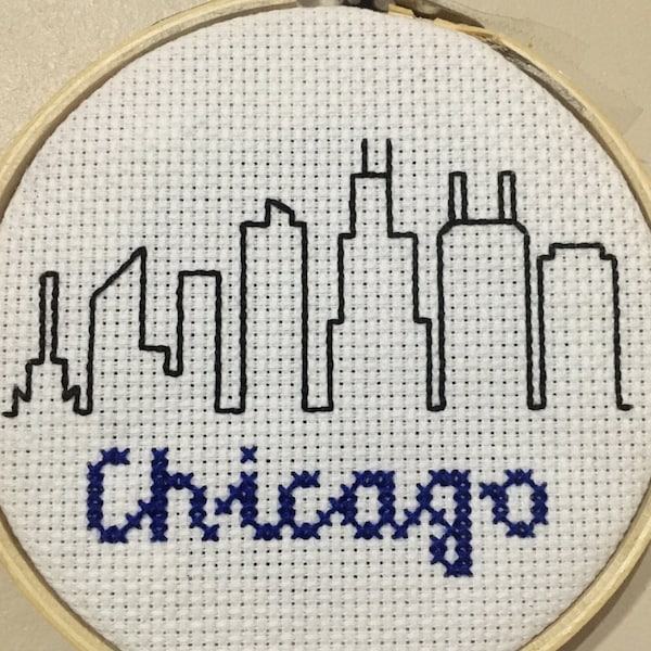 Chicago Skyline - Etsy