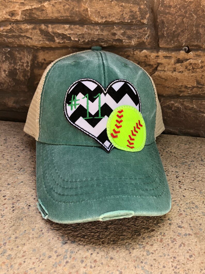 Trucker Hat With Patch Trucker Hat Baseball Patch Softball - Etsy