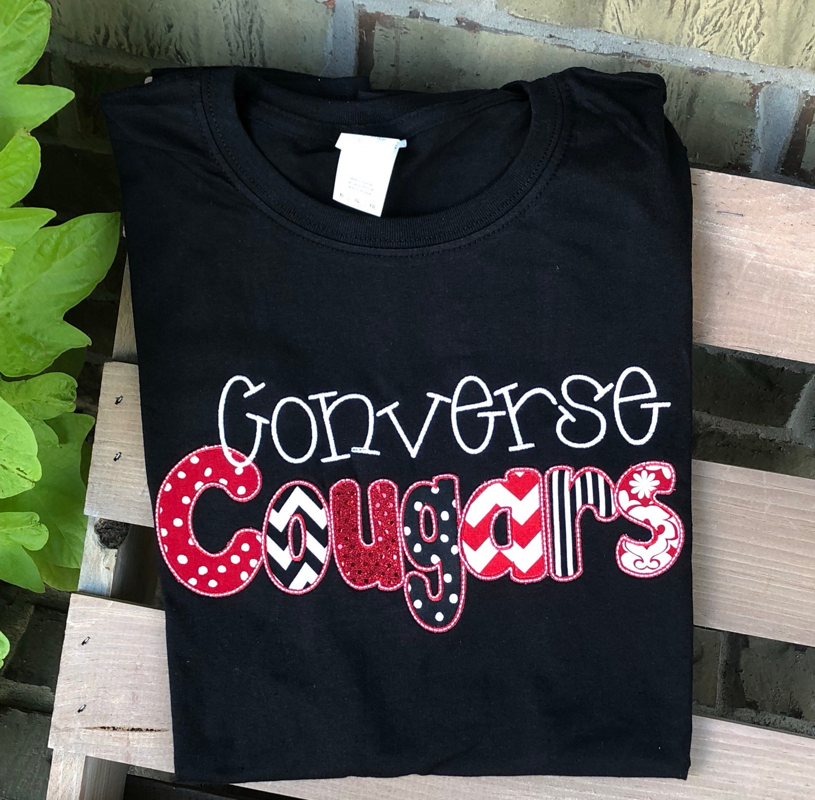 School Spirit Applique Letters School Spirit Shirt - Etsy