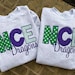 School Spirit Shirts. School Spirit Applique Letters - Etsy